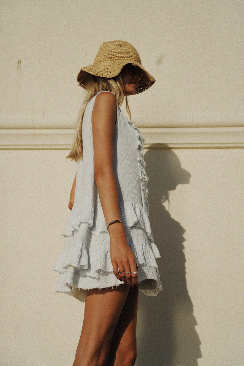 Timeless Ruffle Tunic Dress – Bohemia By Chlo